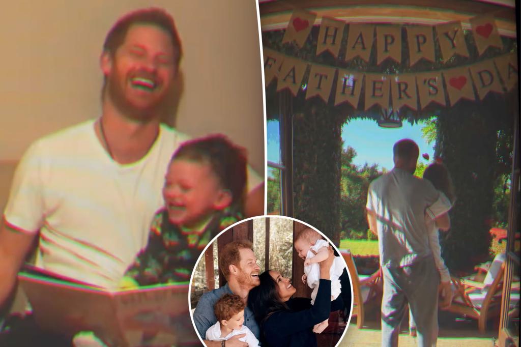 Meghan Markle shares rare footage of Prince Harry with Archie and ...