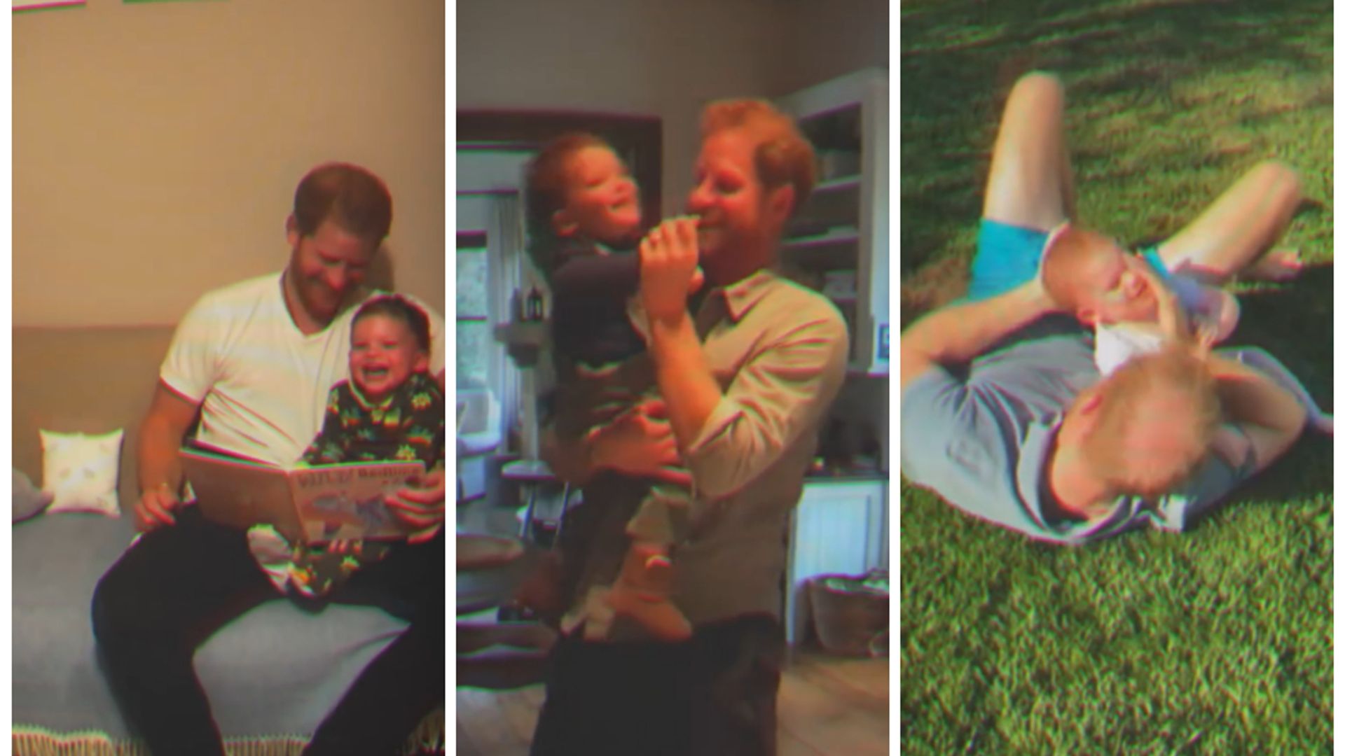 Prince Archie's face shown in new video featuring little sister ...