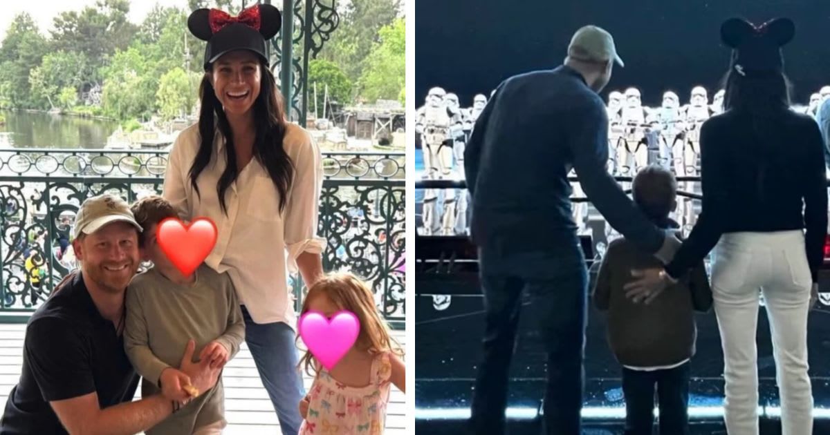 Harry and Meghan Used a Clever Trick to Hide Archie and Lilibet’s Faces ...