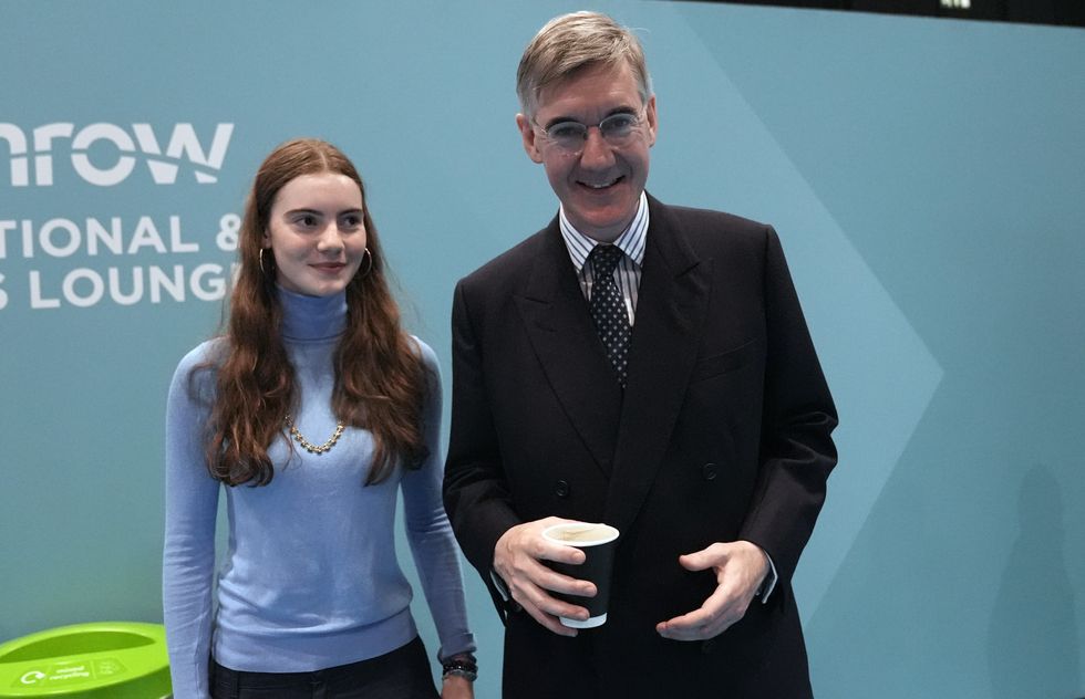 Jacob Rees-Mogg's daughter reveals real reason she joined Reform UK as she 'twists her dad's arm ...