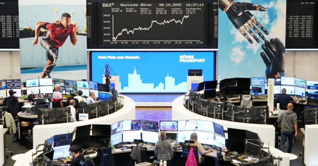 European shares dip as HSBC's Hang Seng privatisation plan weighs on ...