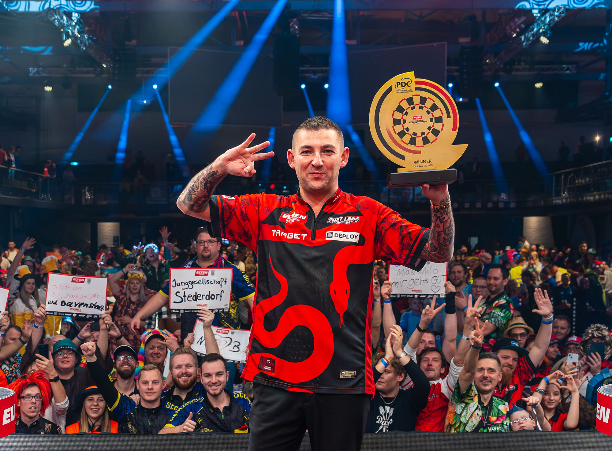 Aspinall completes European Tour hat-trick in Hildesheim - Lord's Press