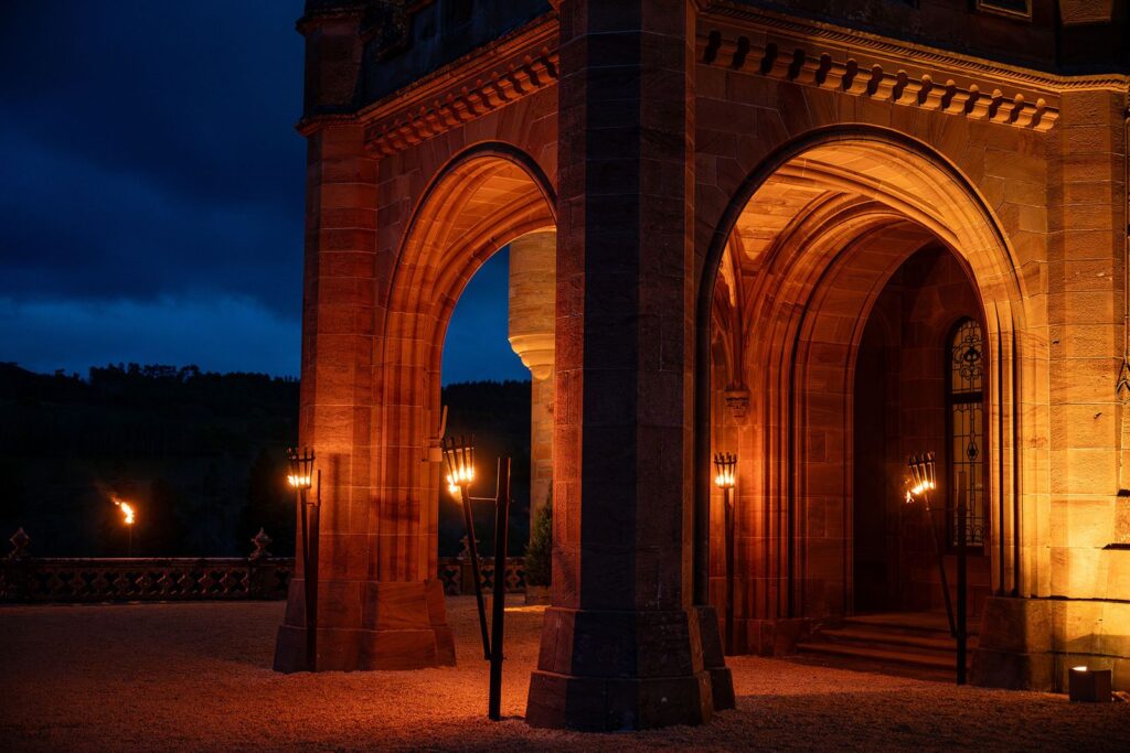 Where is The Celebrity Traitors UK filmed? Inside Ardross Castle ...