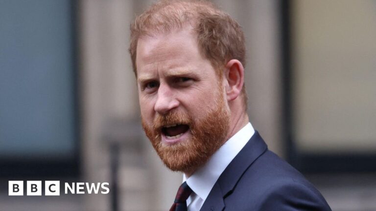 Prince Harry: Emotional exchanges as duke gives evidence - Lord's Press
